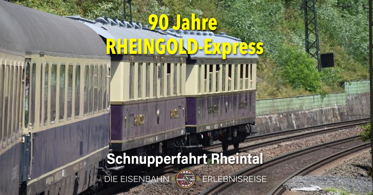 RHEINGOLD-Salonzug - Landesgartenschau Höxter - Die Eisenbahn Erlebnisreise